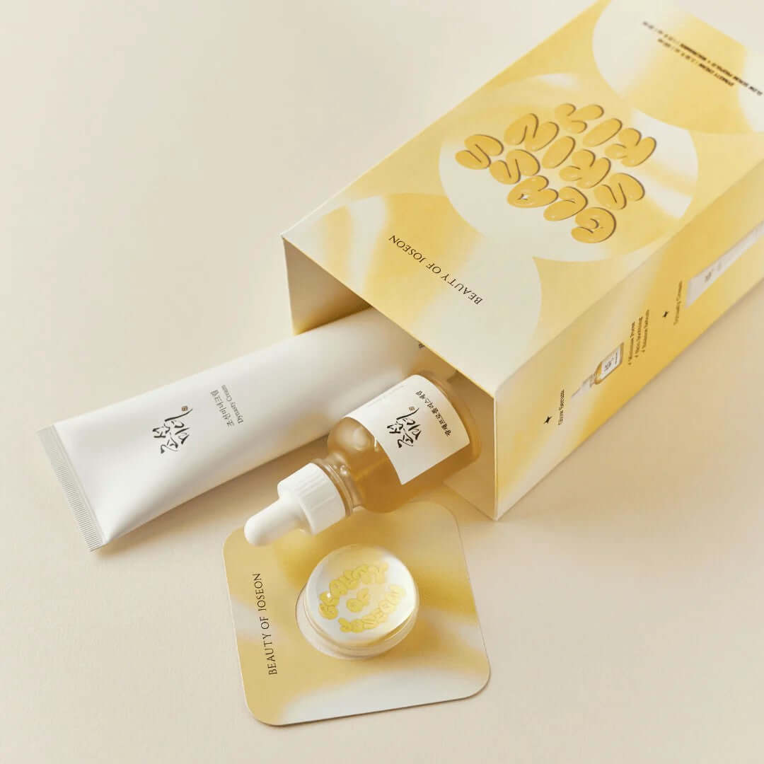 Beauty of Joseon Glass Skin Kit: Cream and Serum for Bright Skin ...