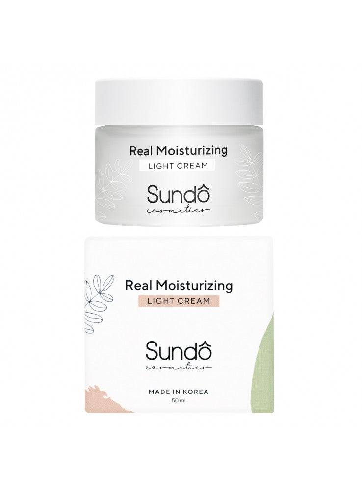 Sundo Real Moisturizing Light Cream: Collagen and Hyaluronic Acid for ...
